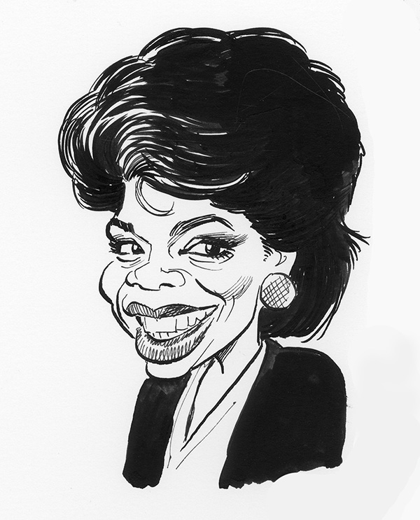 Oprah Caricature