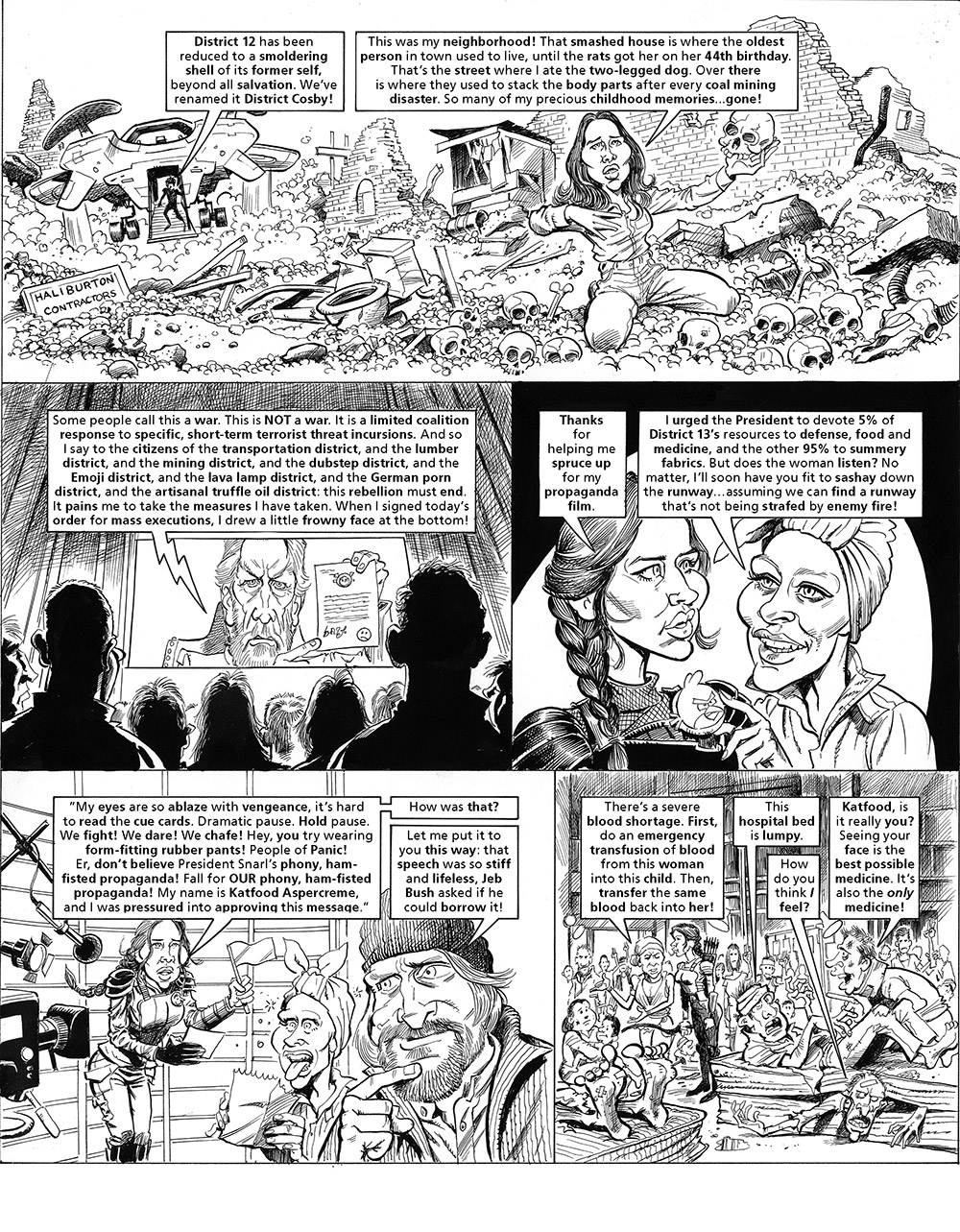 Hunger Games Book Pages